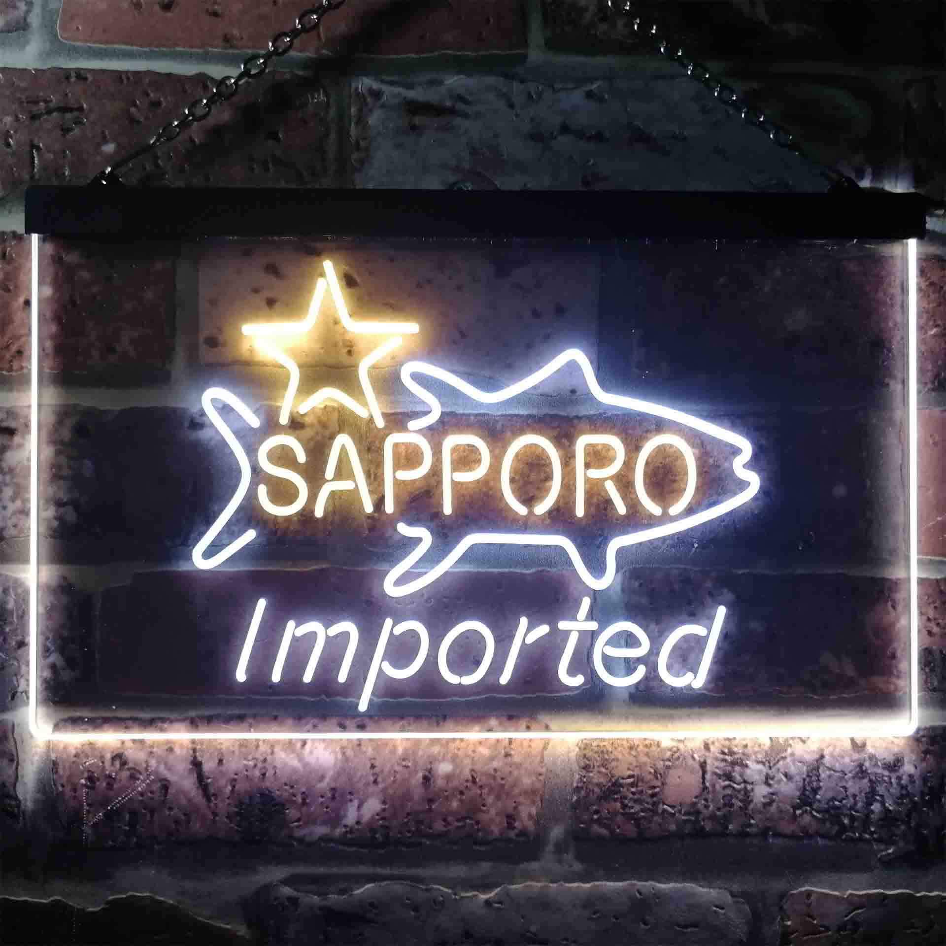 Sapporo Premium Beer - Fish Star Neon-Like LED Sign | FanSignsTime