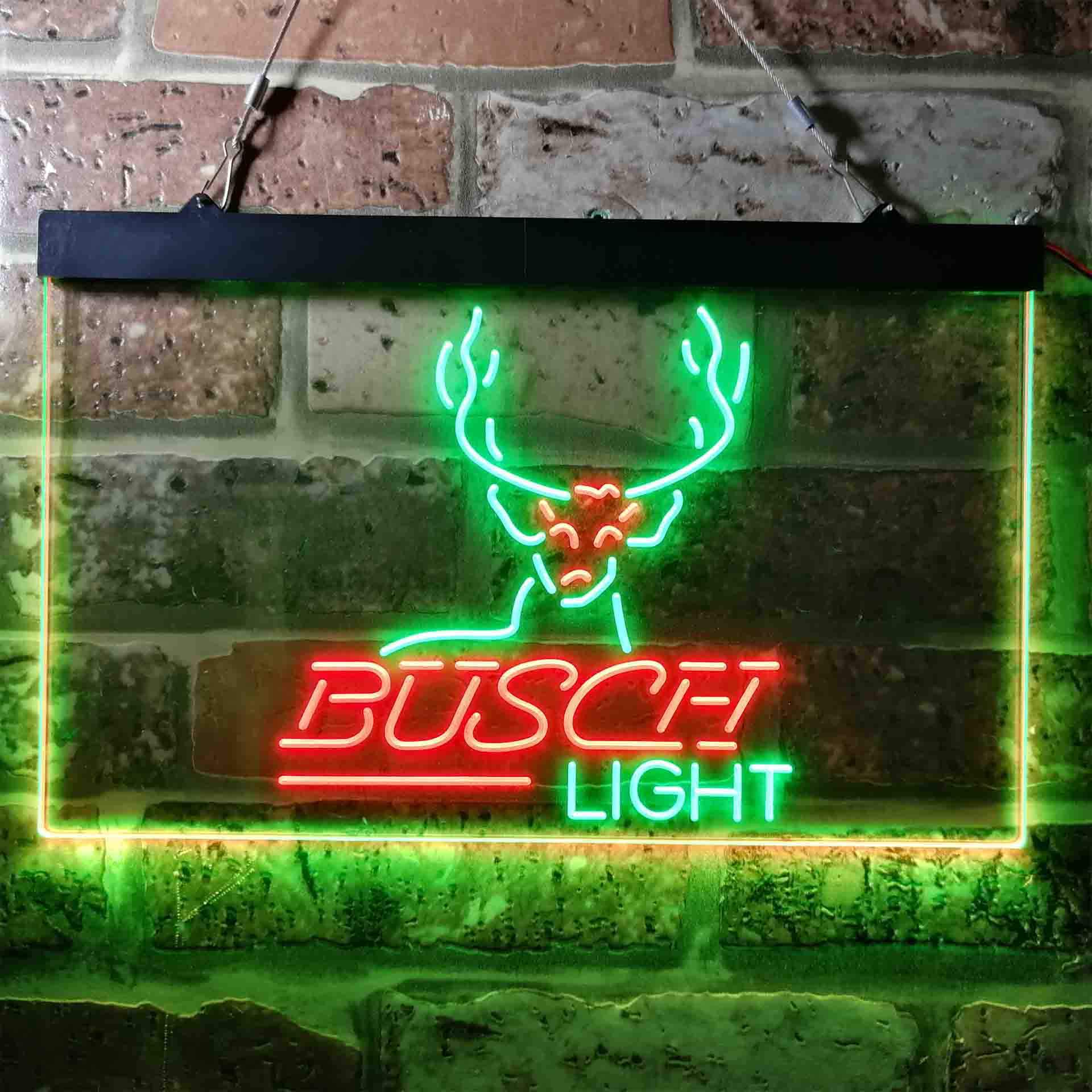 Busch Buck Neon-Like LED Sign | FanSignsTime