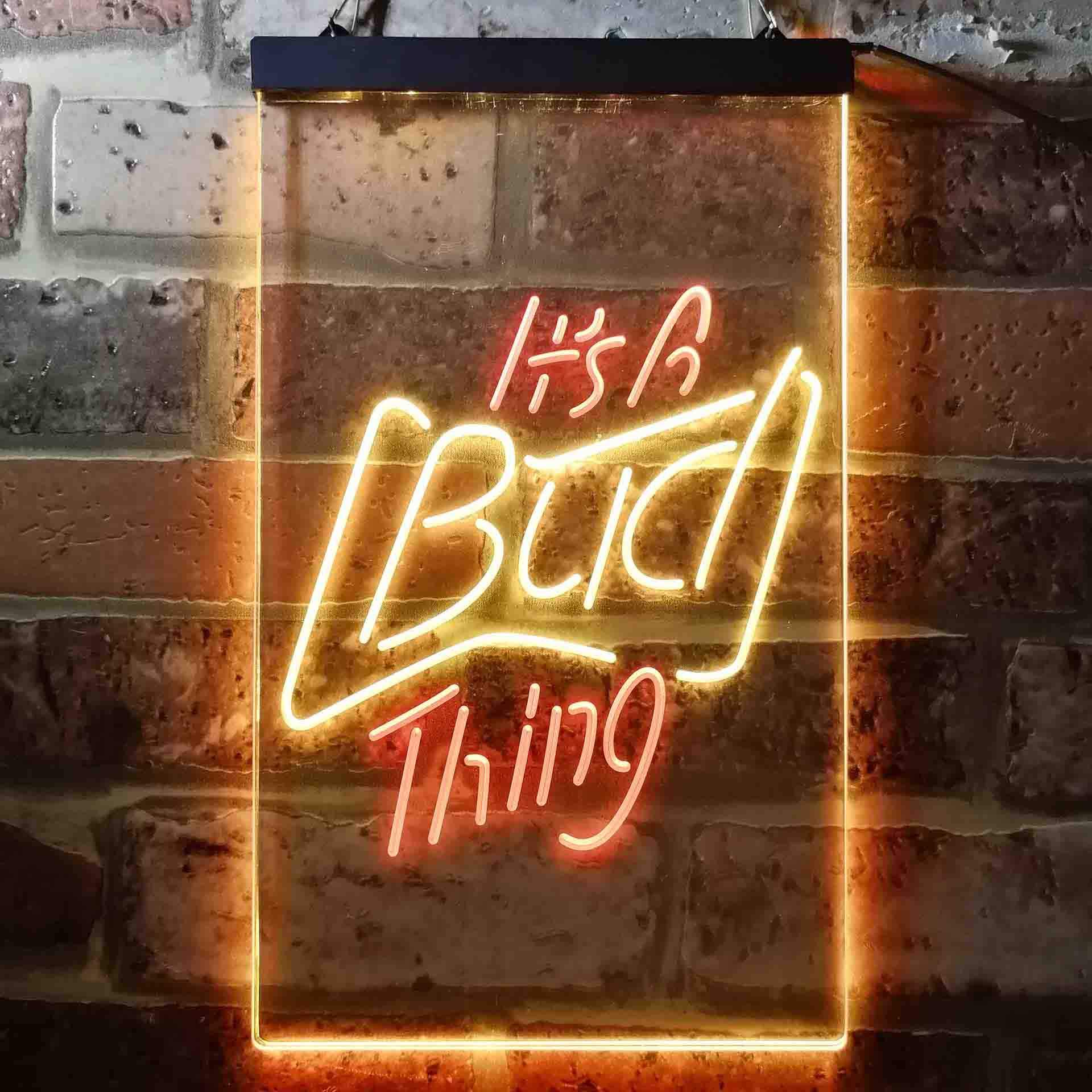 Budweiser It's A Bud Thing Neon-Like LED Sign | FanSignsTime
