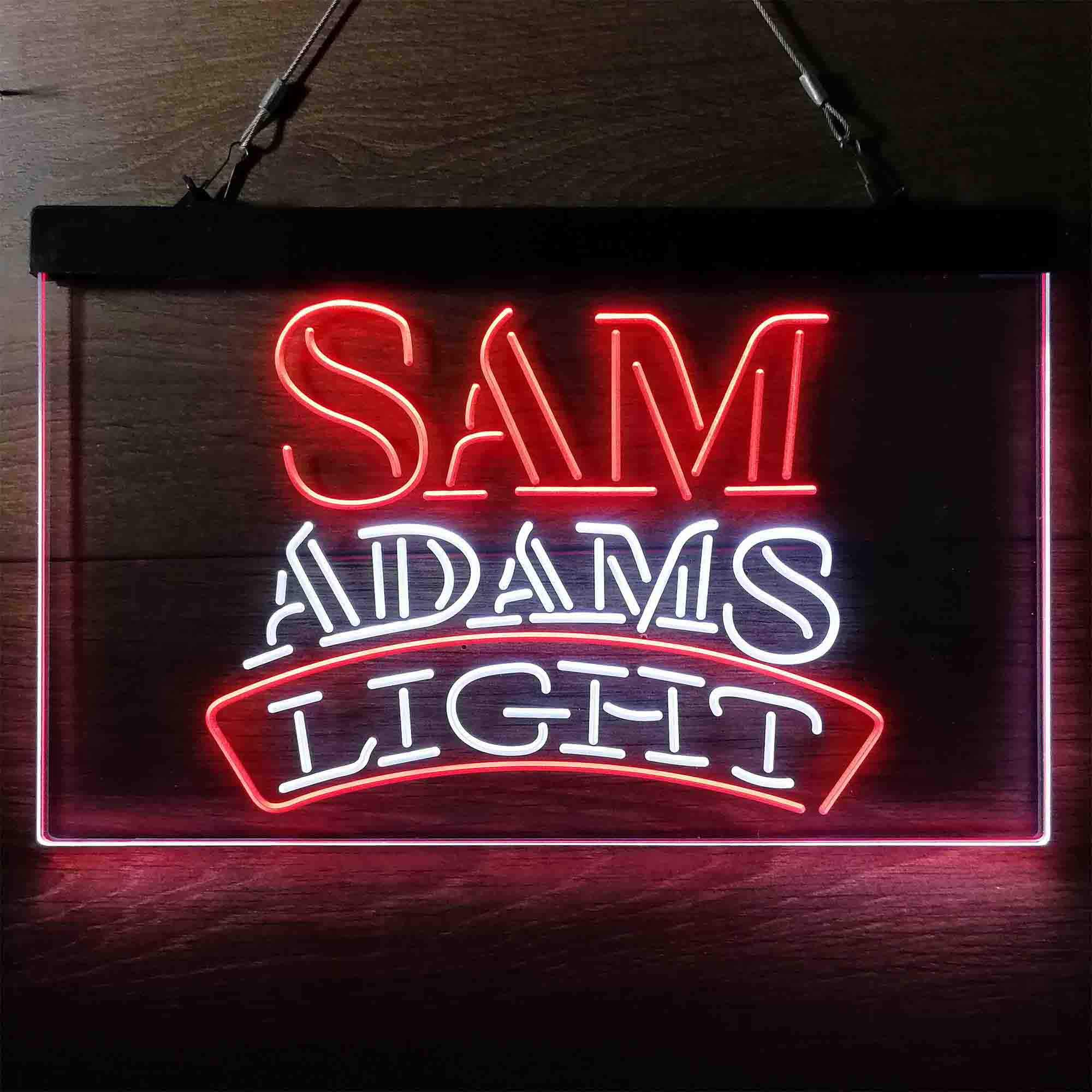 Sam Adams Light Neon-Like LED Sign | FanSignsTime