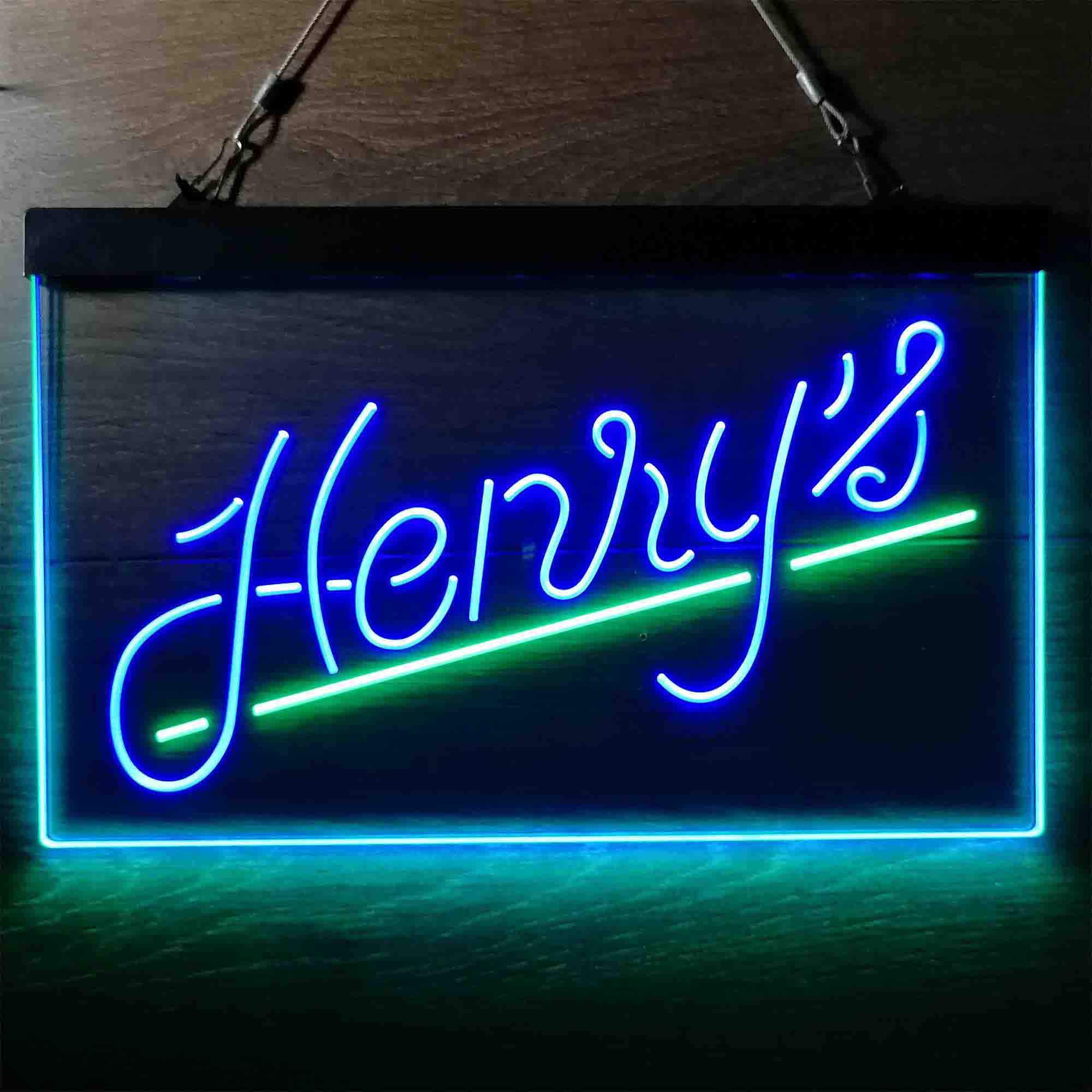Henry's Neon-Like LED Sign | FanSignsTime