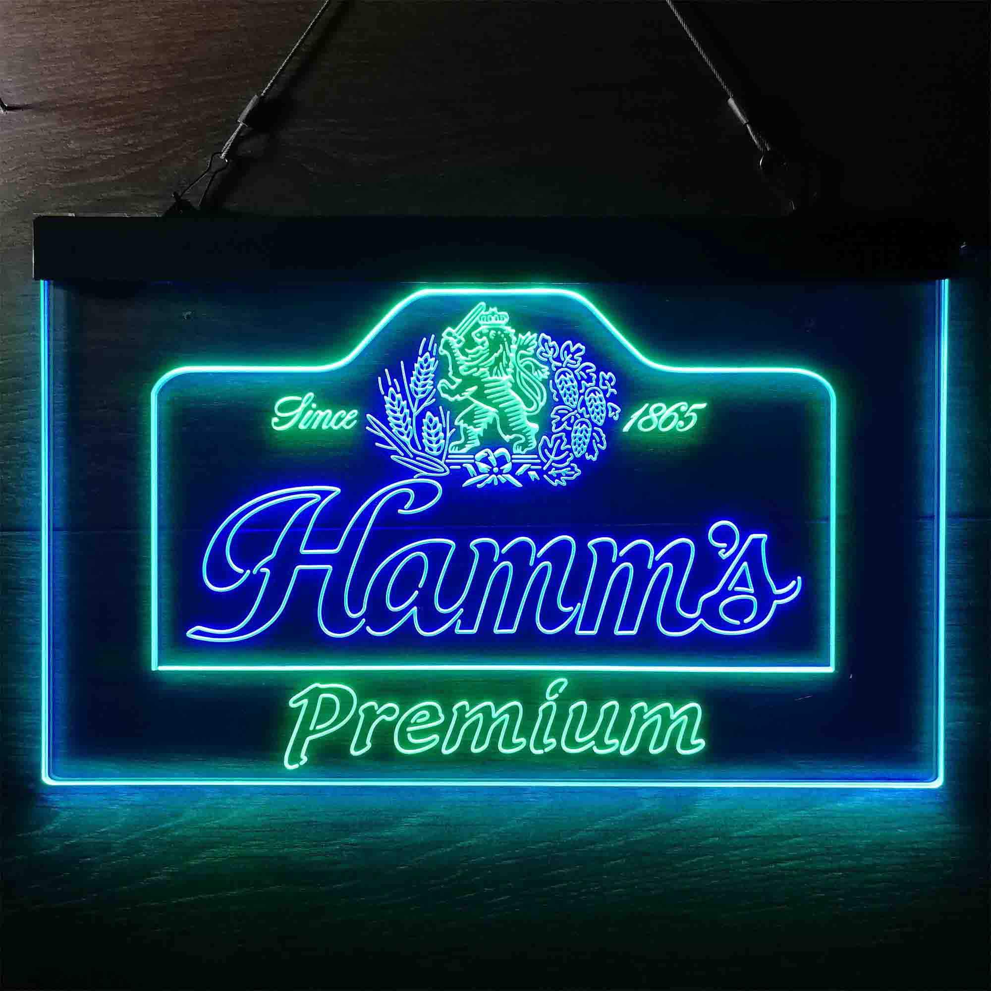 Hamm's Premium Neon-Like LED Sign | FanSignsTime