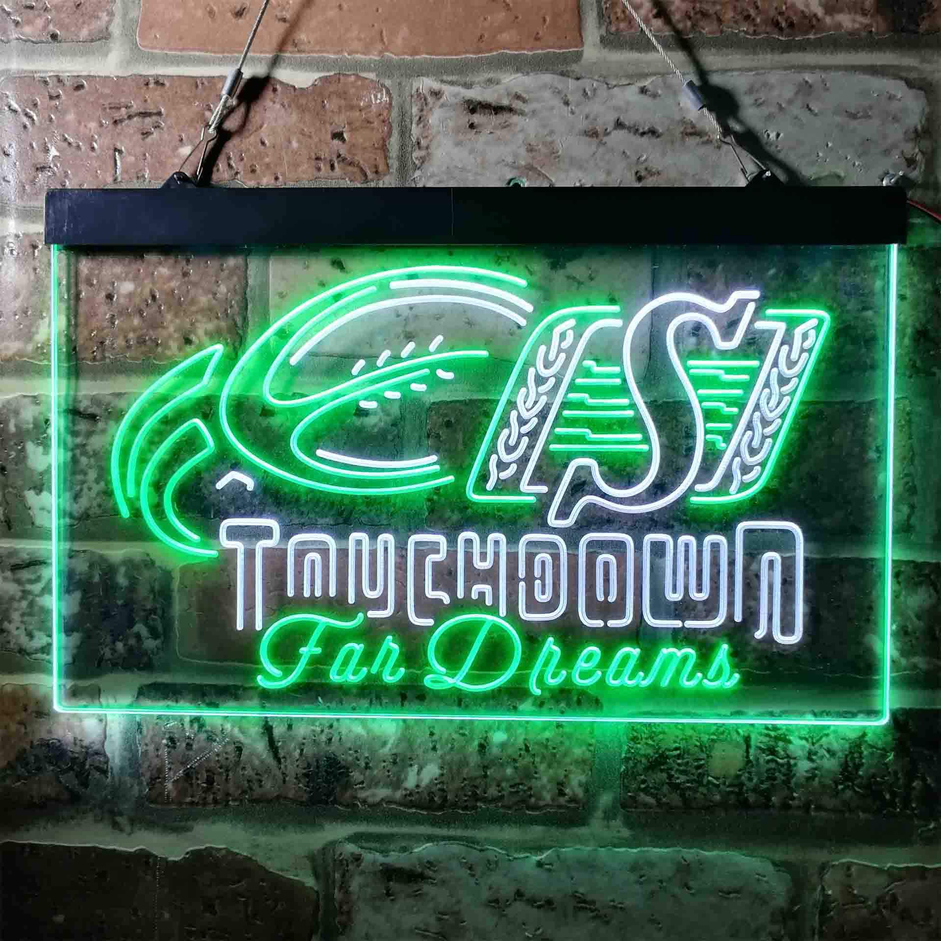 Saskatchewan Roughriders Touchdown for Dreams Neon-Like LED Sign ...