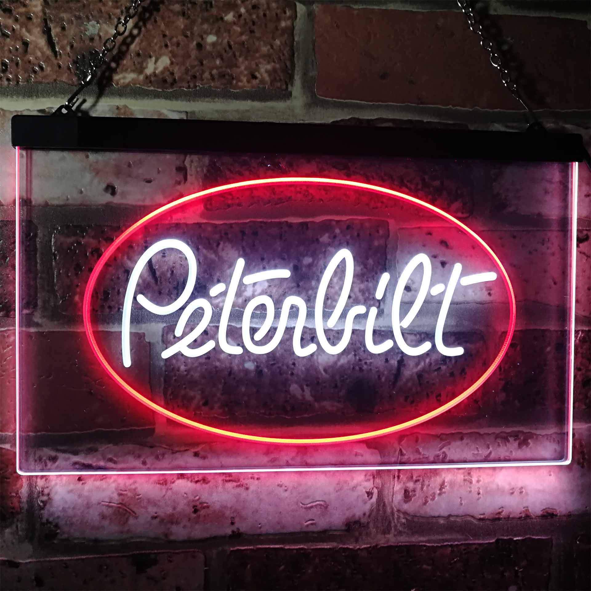 Peterbilt 2 Neon-Like LED Sign | FanSignsTime