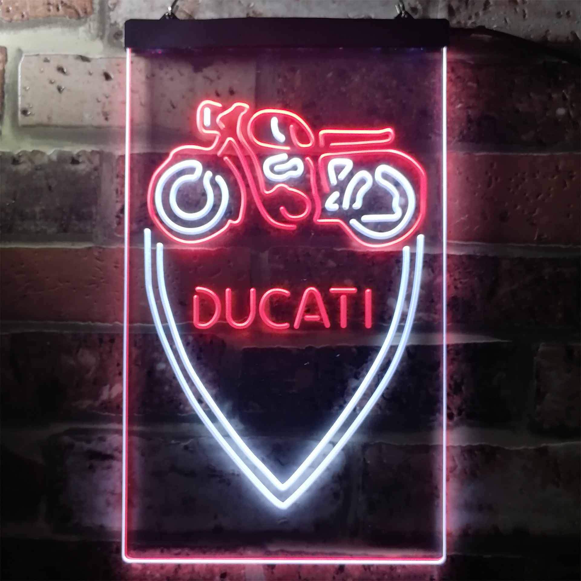Ducati Motorcycle Neon-Like LED Sign | FanSignsTime