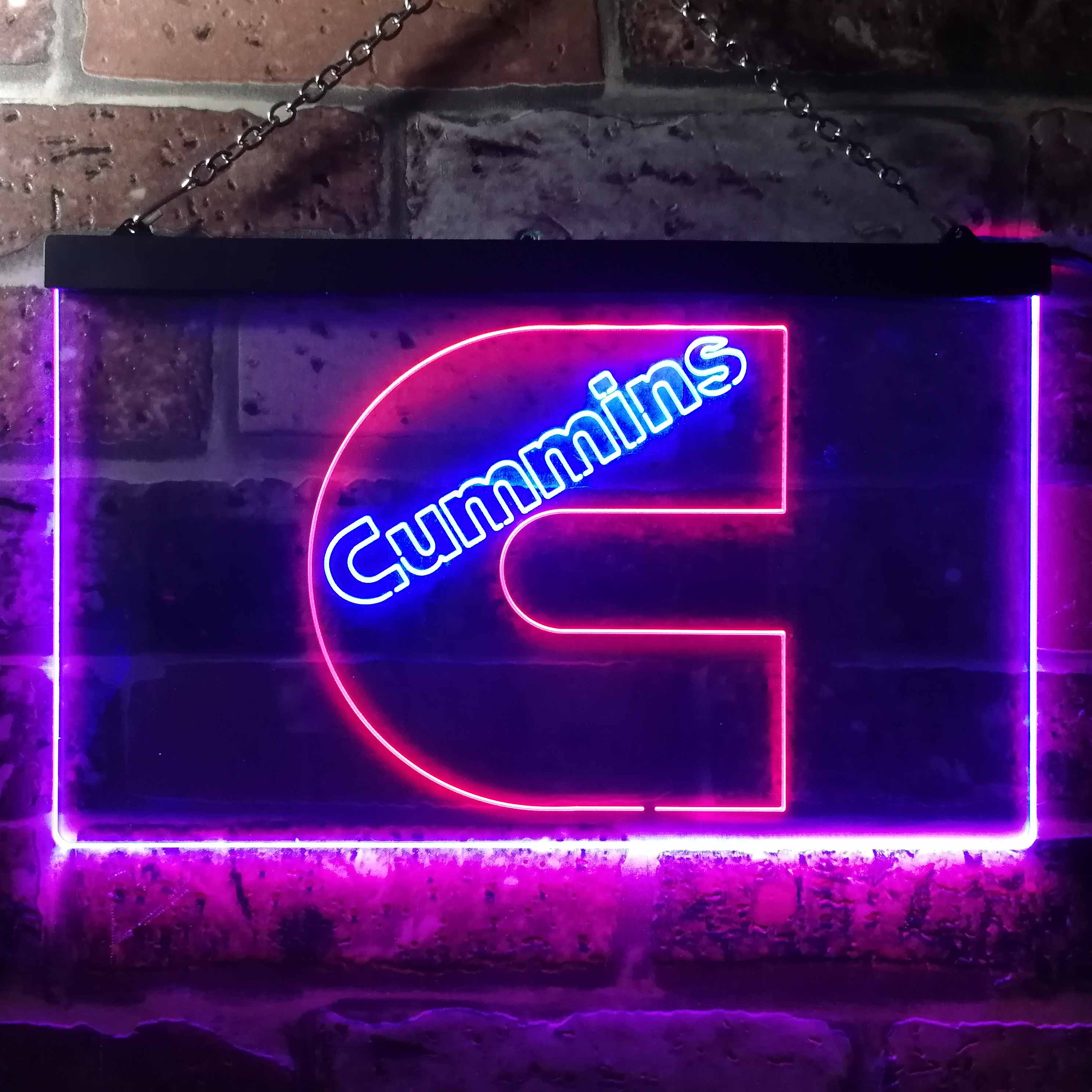Cummins Neon-Like LED Sign | FanSignsTime