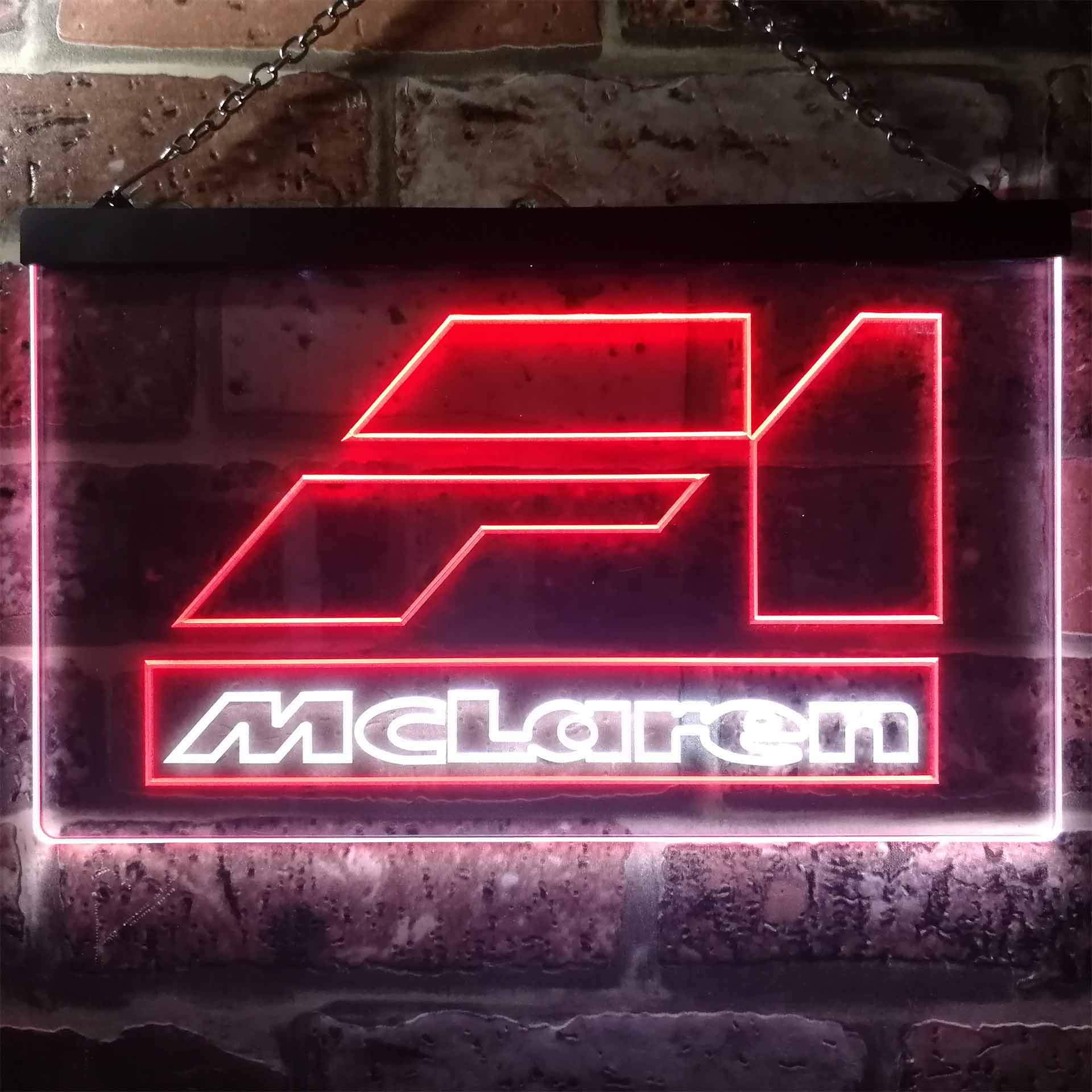 Mclaren F1 Neon-Like LED Sign | FanSignsTime