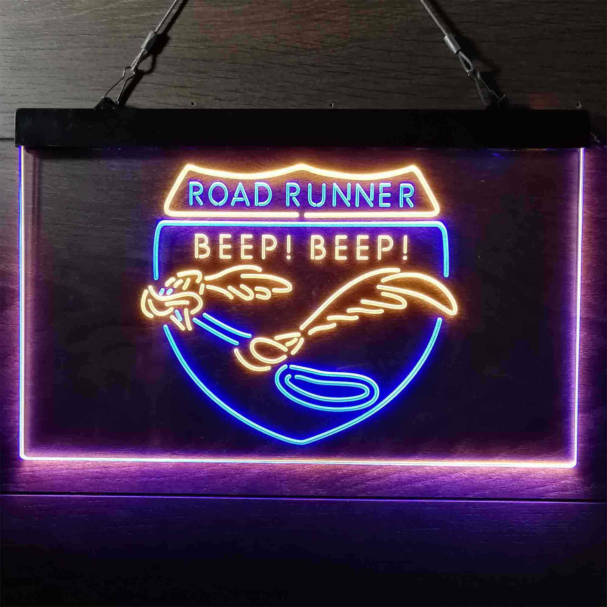Road Runner Beep Beep Neon-Like LED Sign | FanSignsTime