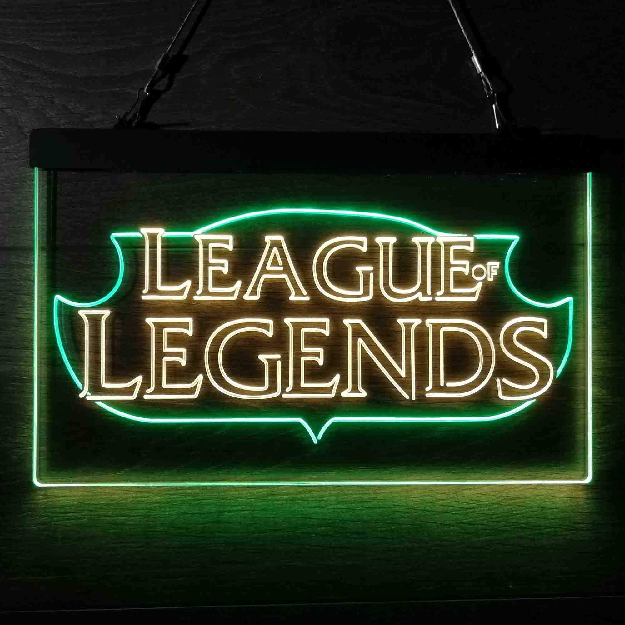 League of Legends Neon-Like LED Sign | FanSignsTime