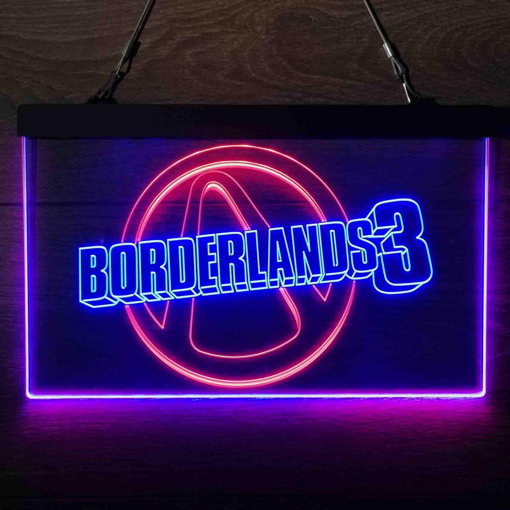 Borderlands 3 Logo Neon-Like LED Sign | FanSignsTime