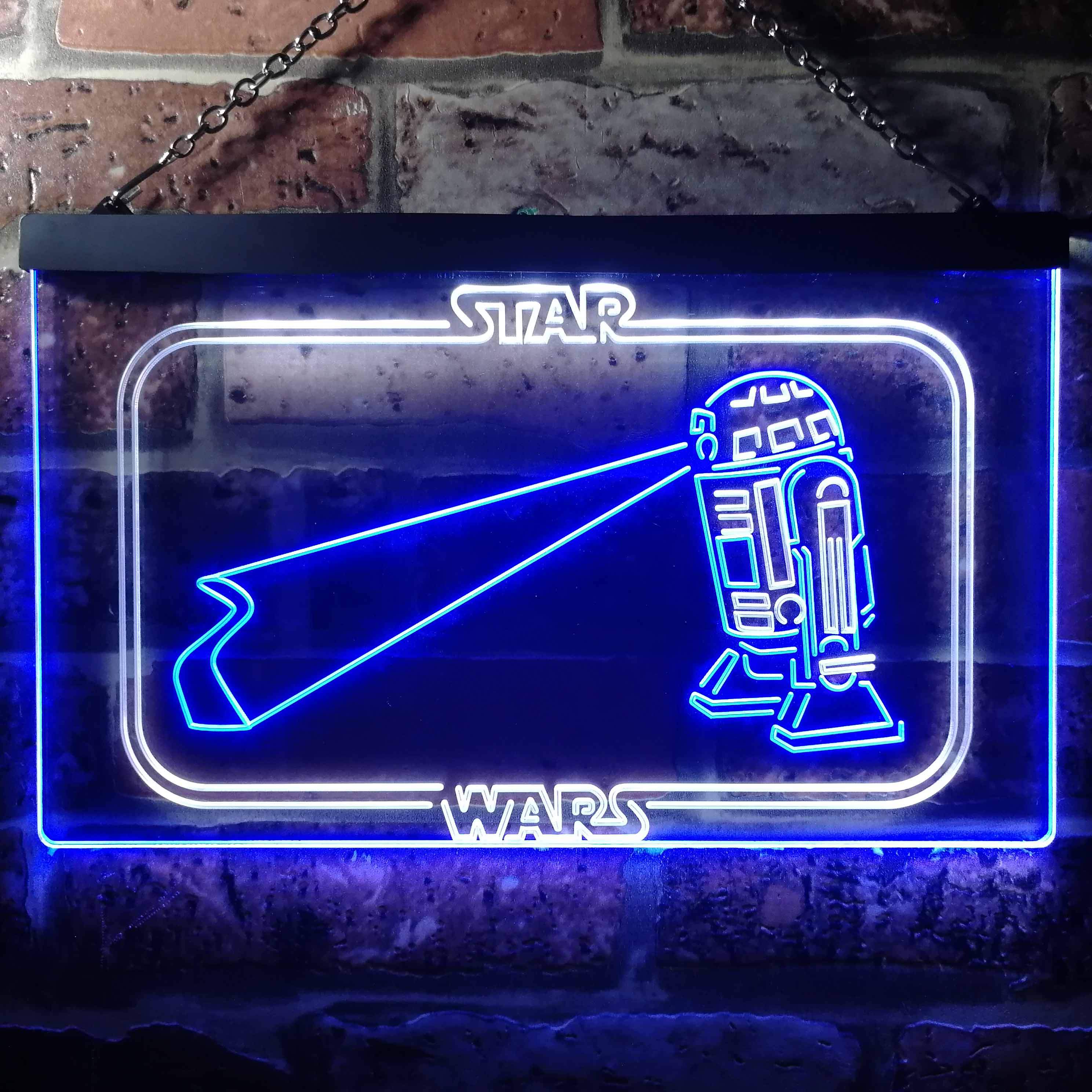 Star Wars R2D2 Neon-Like LED Sign | FanSignsTime