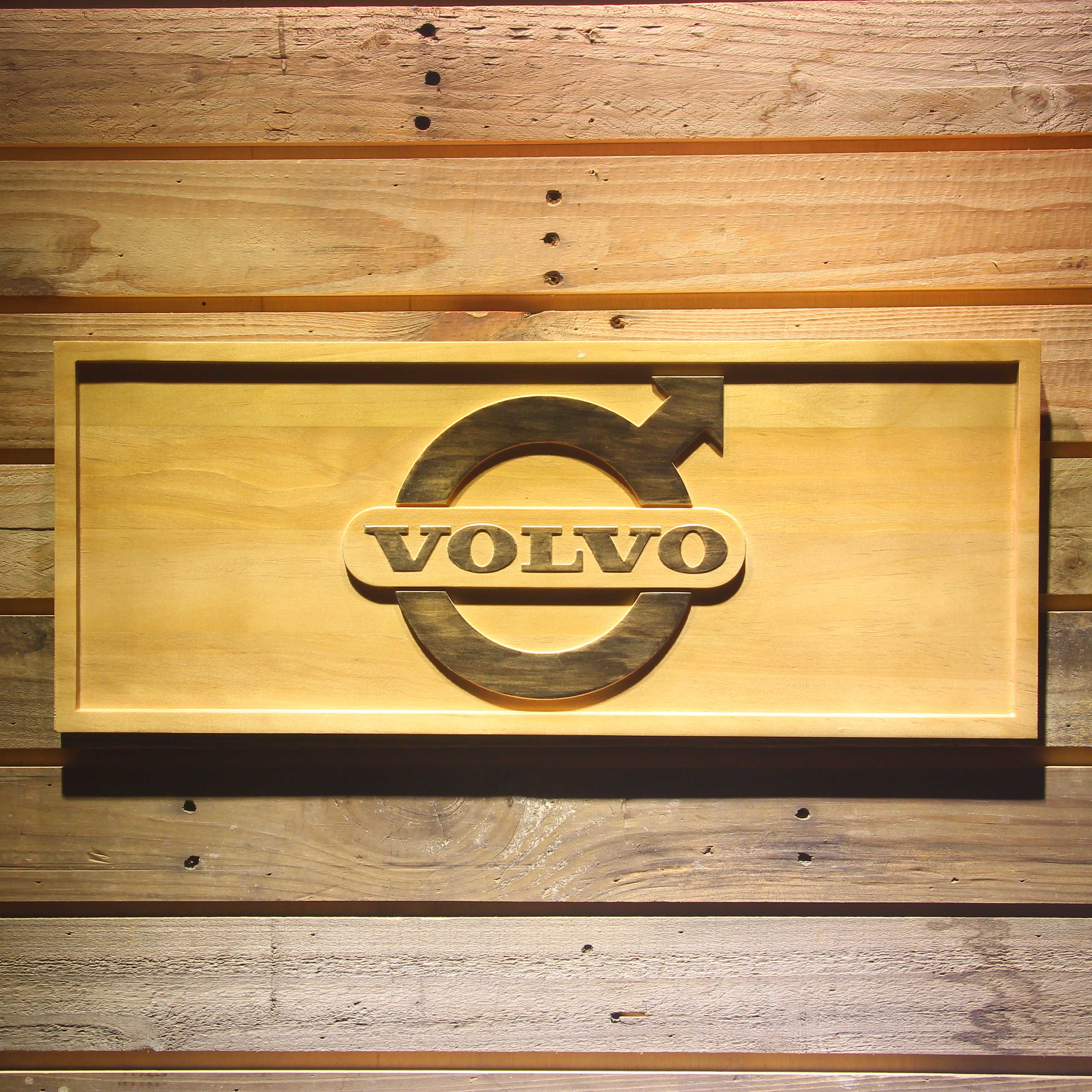 Volvo Wood Sign | FanSignsTime