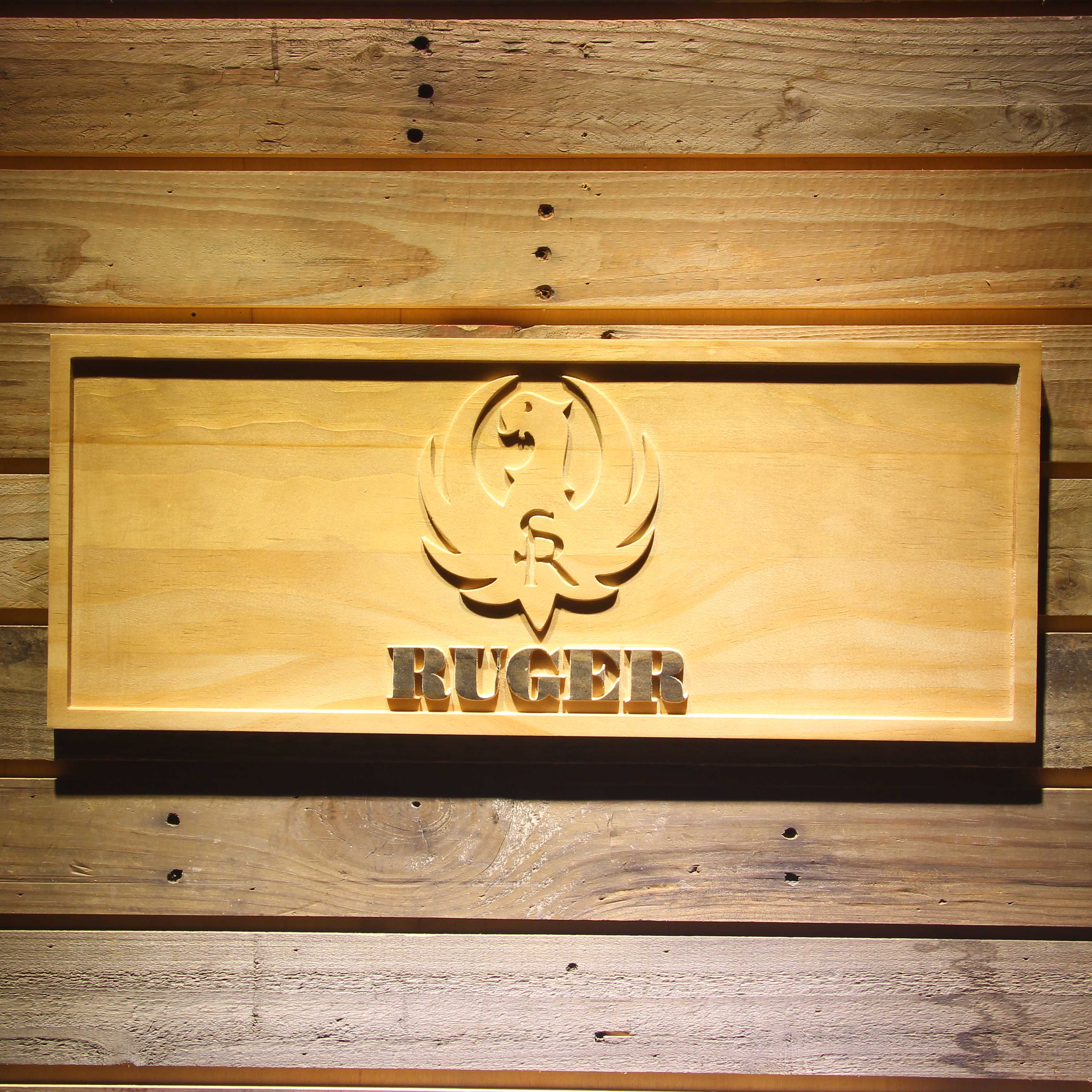 Ruger Wood Sign | FanSignsTime